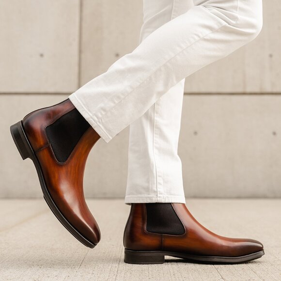 Magnanni | Shoes | Magnanni Leather Chelsea Boots | Poshmark